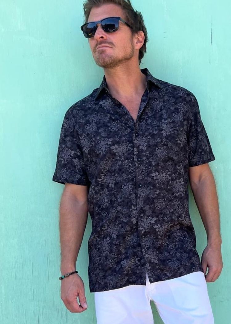 Capri Shirt – Floral Mens Shirt for Travel & Leisure | David Smith ...