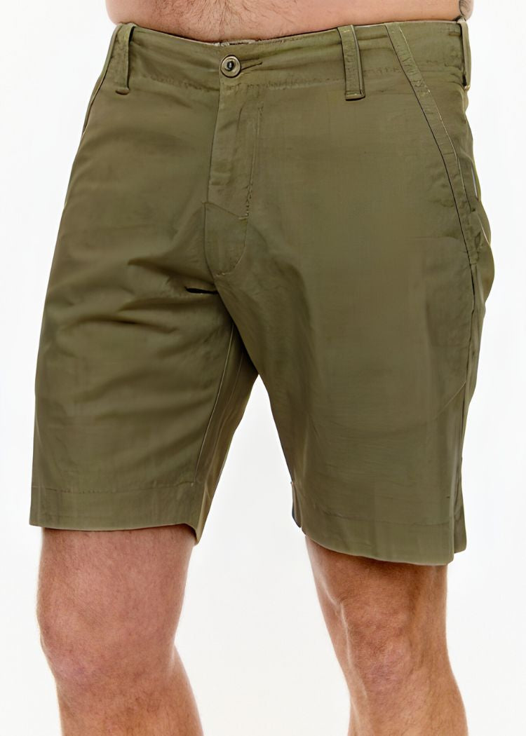 Reef Short Olive – Mens Chino Shorts | David Smith Australia