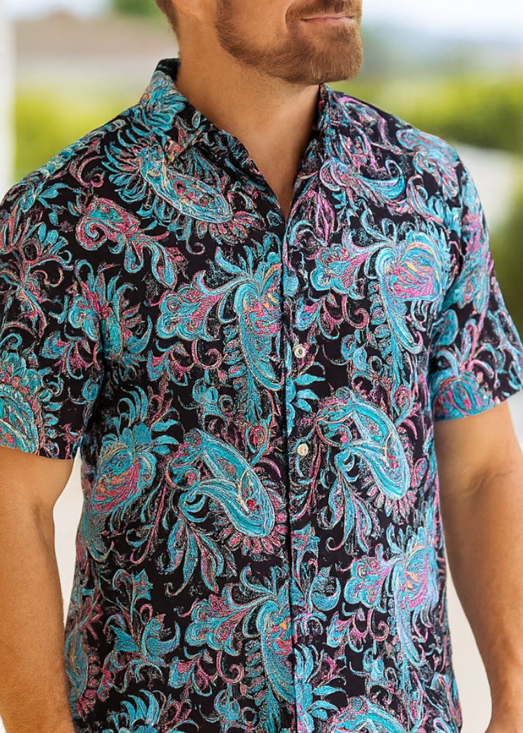 Lagoona Shirt Short Sleeve – Men’s Short Sleeve Cotton | David Smith Australia